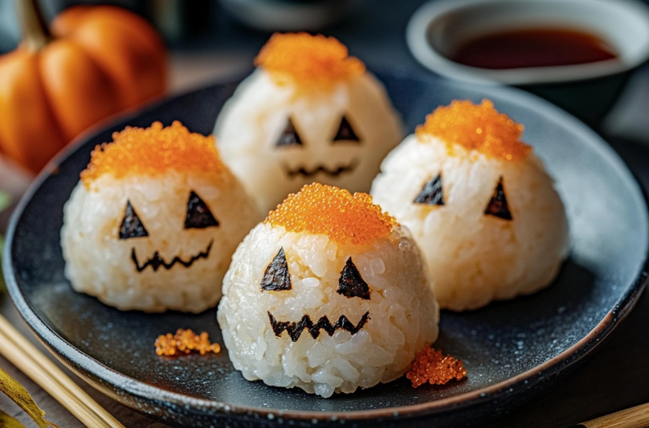 Spooky Onigiri d'Halloween: Easy, Fun, and Healthy Halloween Rice Balls ...