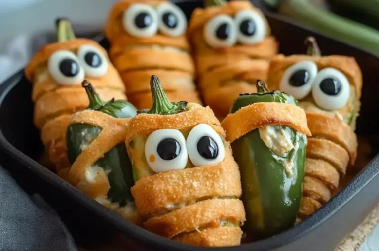 Spooky and Delicious Mummy Jalapeno Poppers: A Halloween Must-Try ...
