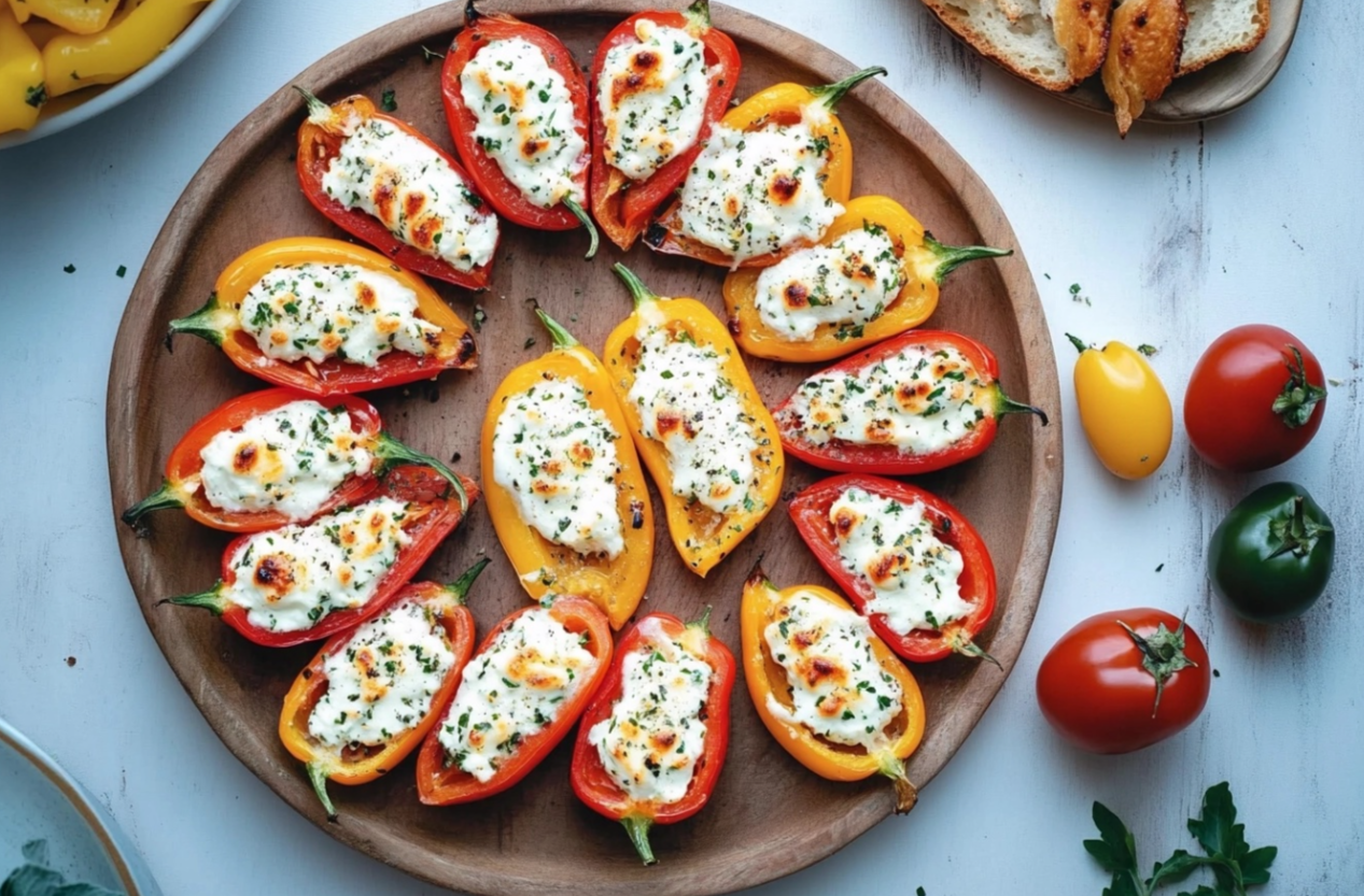 Easy Cream Cheese Capsicum Dippers: The Perfect Party Appetizer Recipe ...