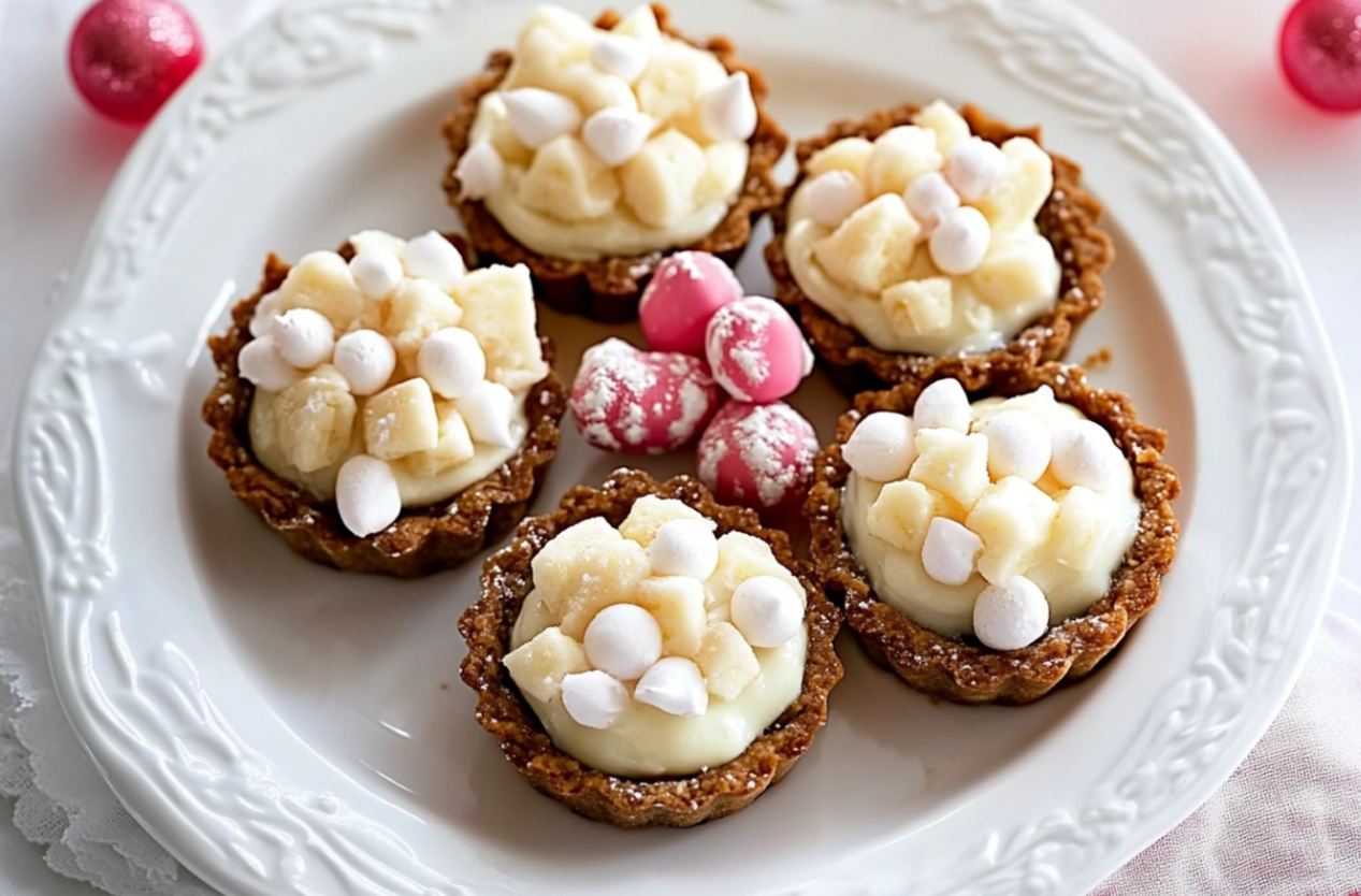 Delicious No-Bake White Christmas Tartlets: A Festive Holiday Treat ...