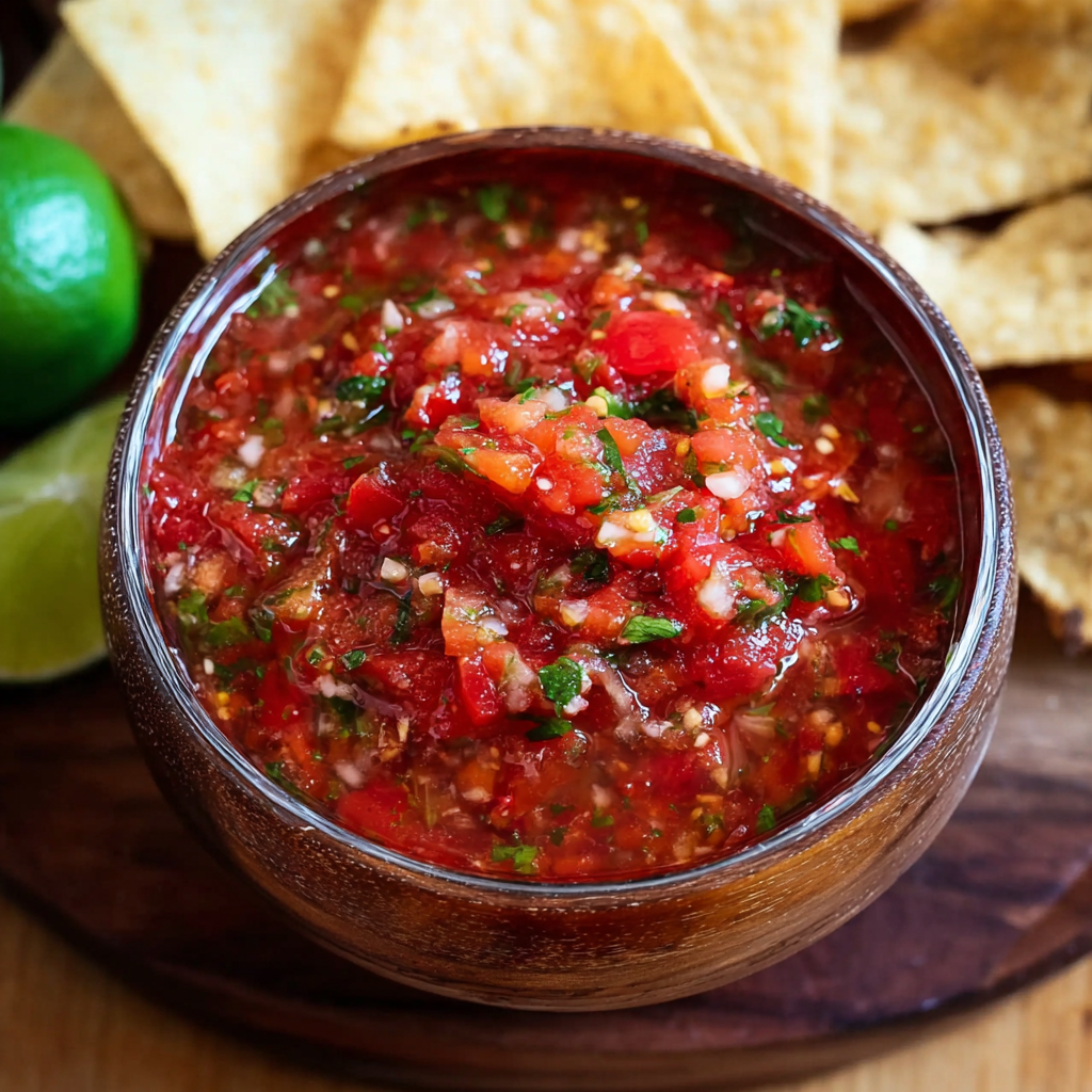 Homemade Salsa - Cooking White