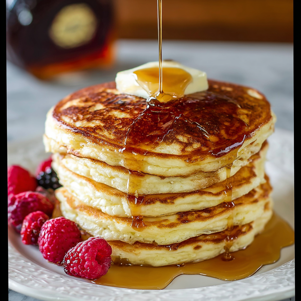 Classic Buttermilk Pancakes - Cooking White