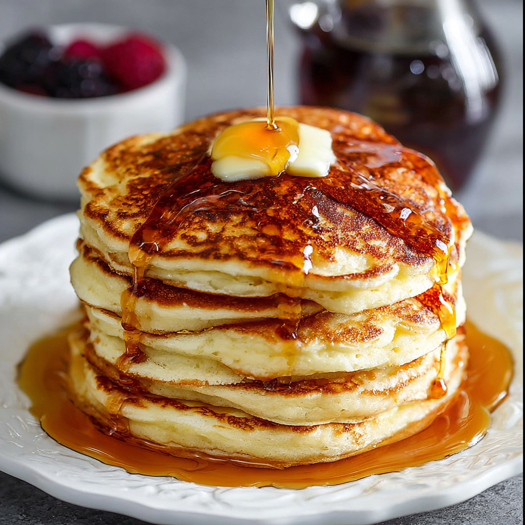 Classic Buttermilk Pancakes - Cooking White